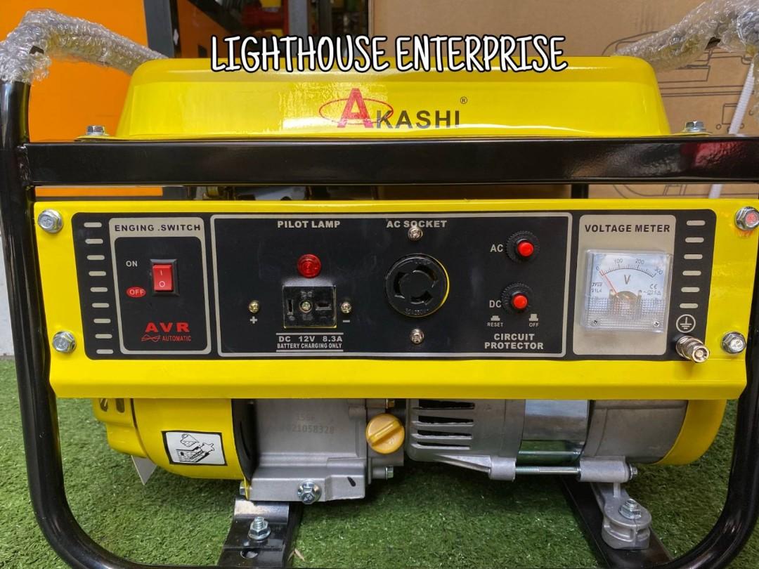 AKASHI Japan 1.5kva 1500w Inverter Gasoline Generator Set (GP1500 ...