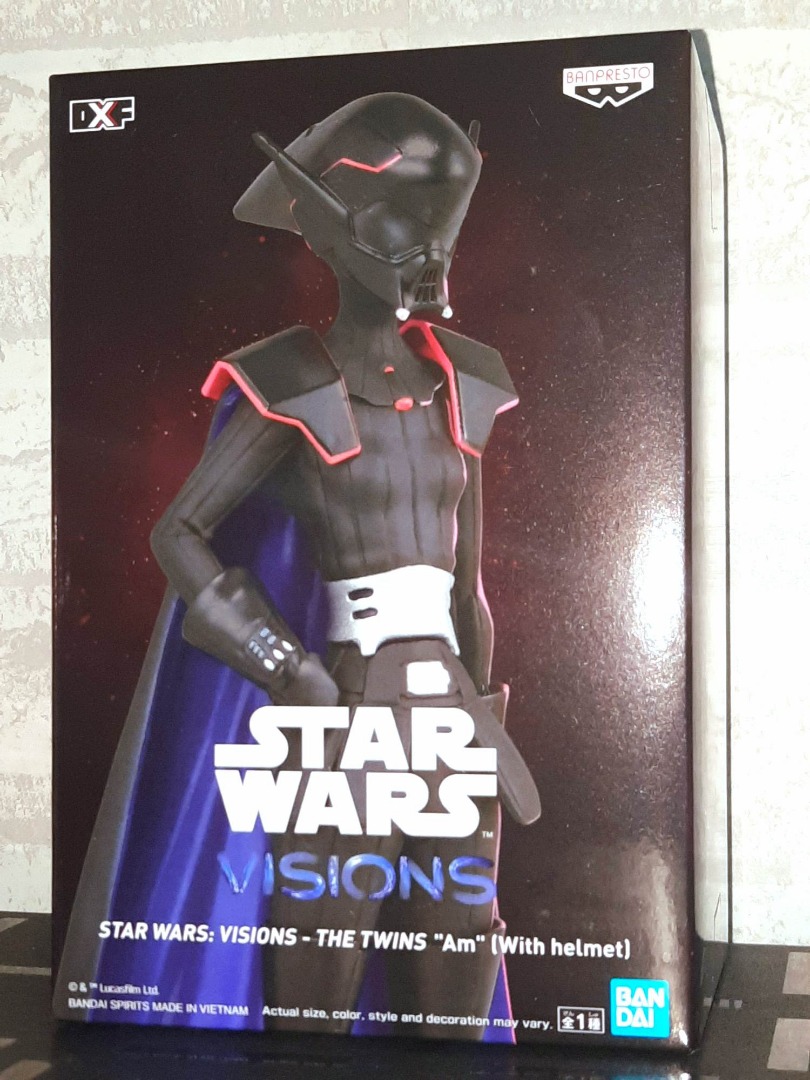 Am with Helmet (Star Wars: Visions) DXF Figure by Banpresto, Hobbies ...