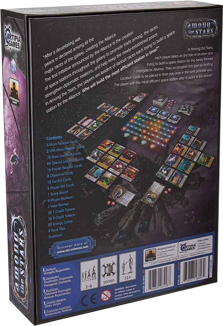 Among the Stars Board Game by Stronghold Games, Hobbies & Toys, Toys ...