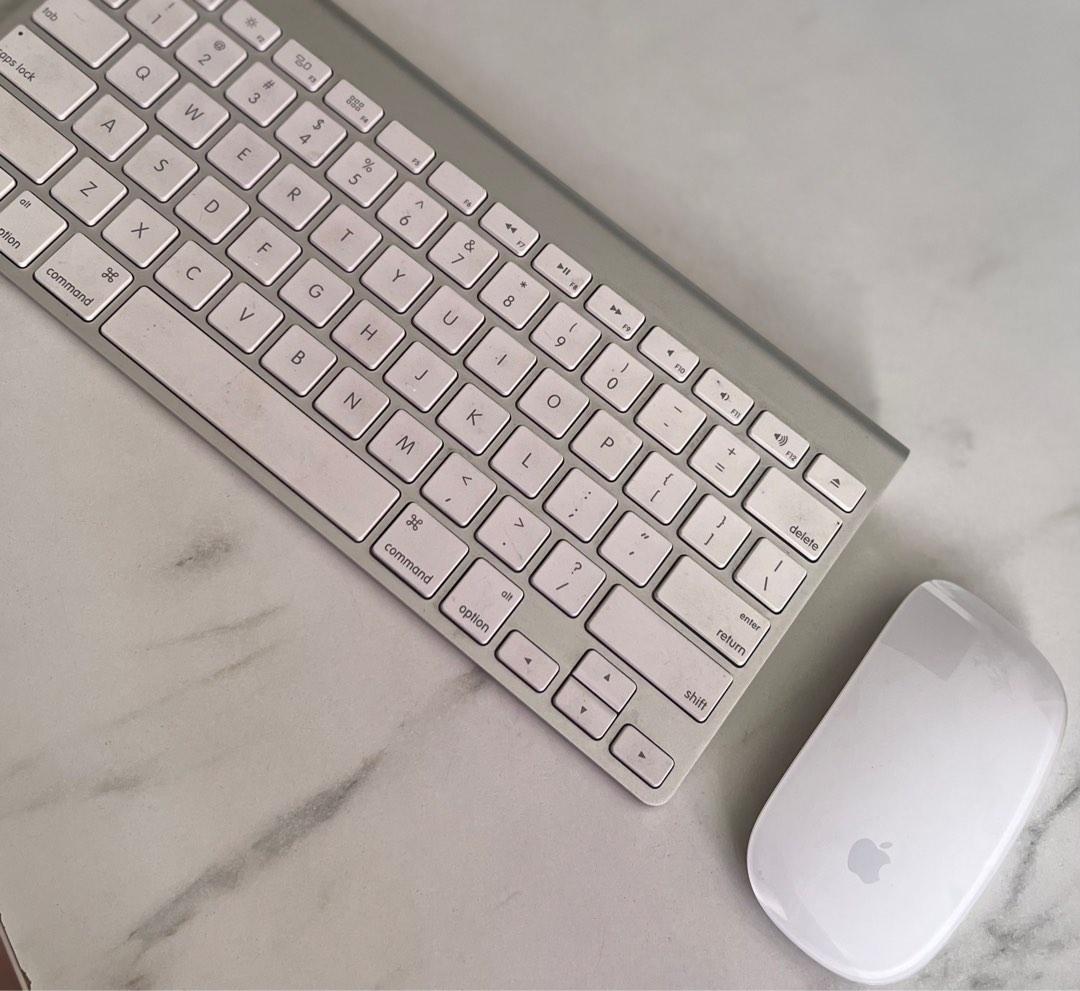 Apple keyboard + Mouse gen 1 set, Computers & Tech, Parts & Accessories ...