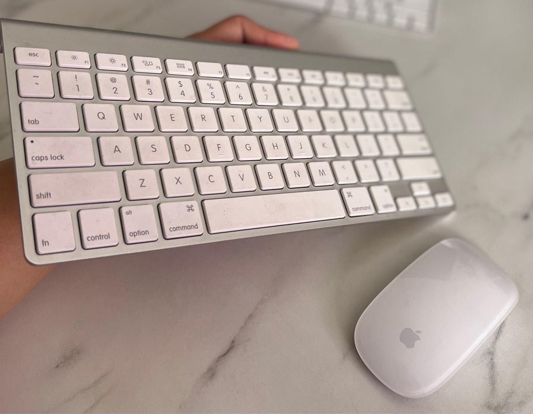 Apple keyboard + Mouse gen 1 set, Computers & Tech, Parts & Accessories ...