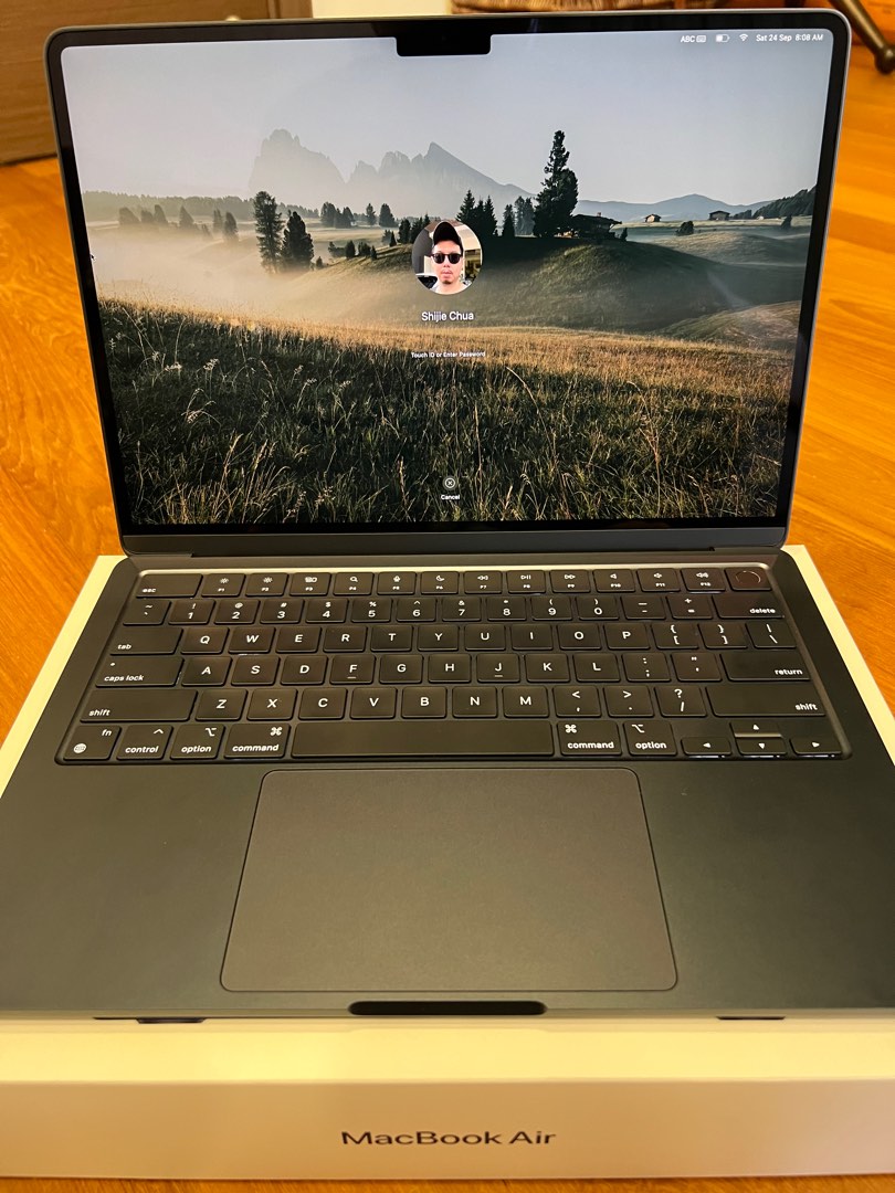 Apple Macbook Air M2 Midnight Blue- 8GB ram 256GB space, Computers ...