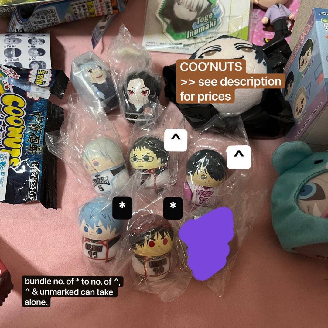 Assorted Anime Merchandise JJK Jujutsu Kaisen Plush Kuji Omanju Geto ...