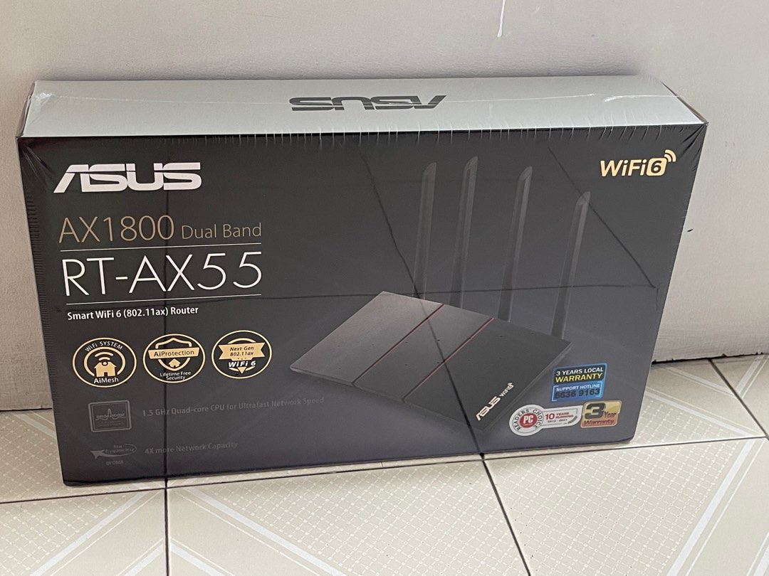Asus RT-AX55 Router, Computers & Tech, Parts & Accessories, Networking ...