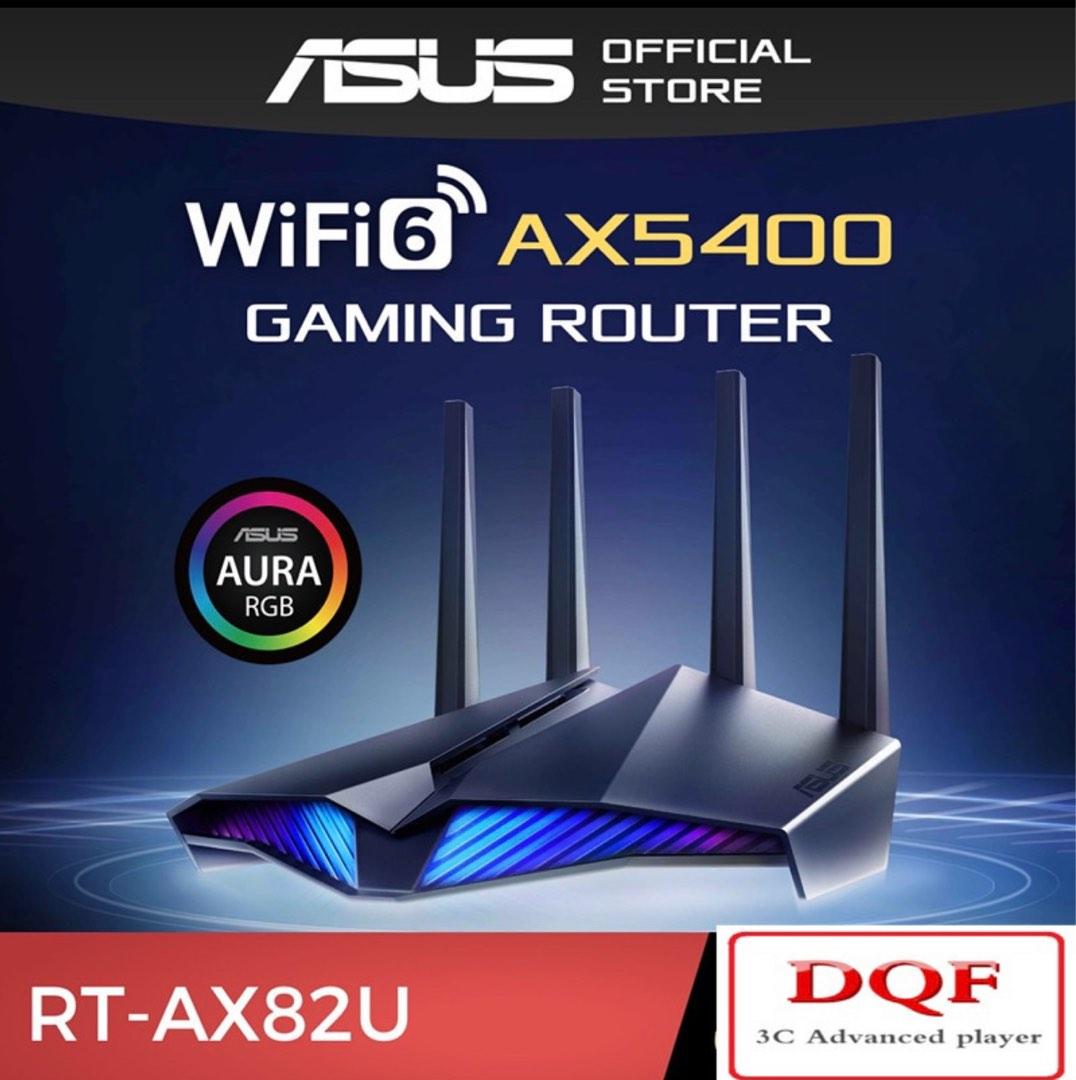 ASUS RT-AX82U AX5400 AiMesh WiFi 6 Gaming Router, Computers & Tech ...