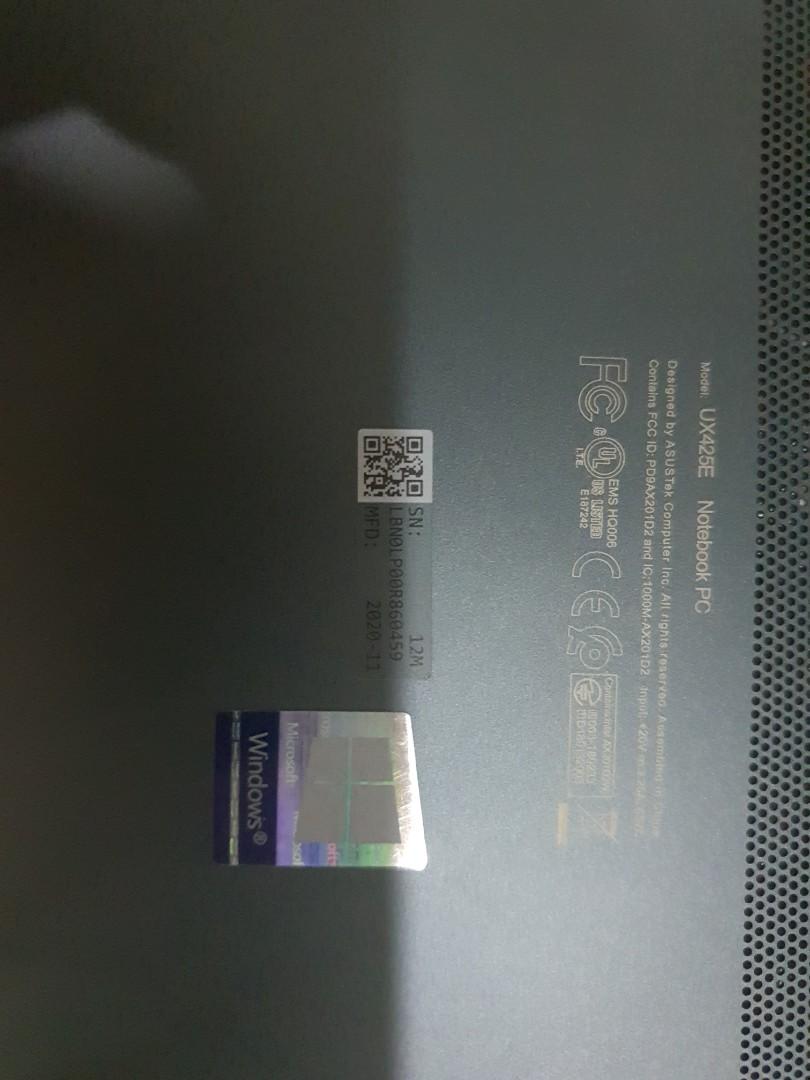Asus Zenbook 14 inch UX425E, Computers & Tech, Laptops & Notebooks on ...