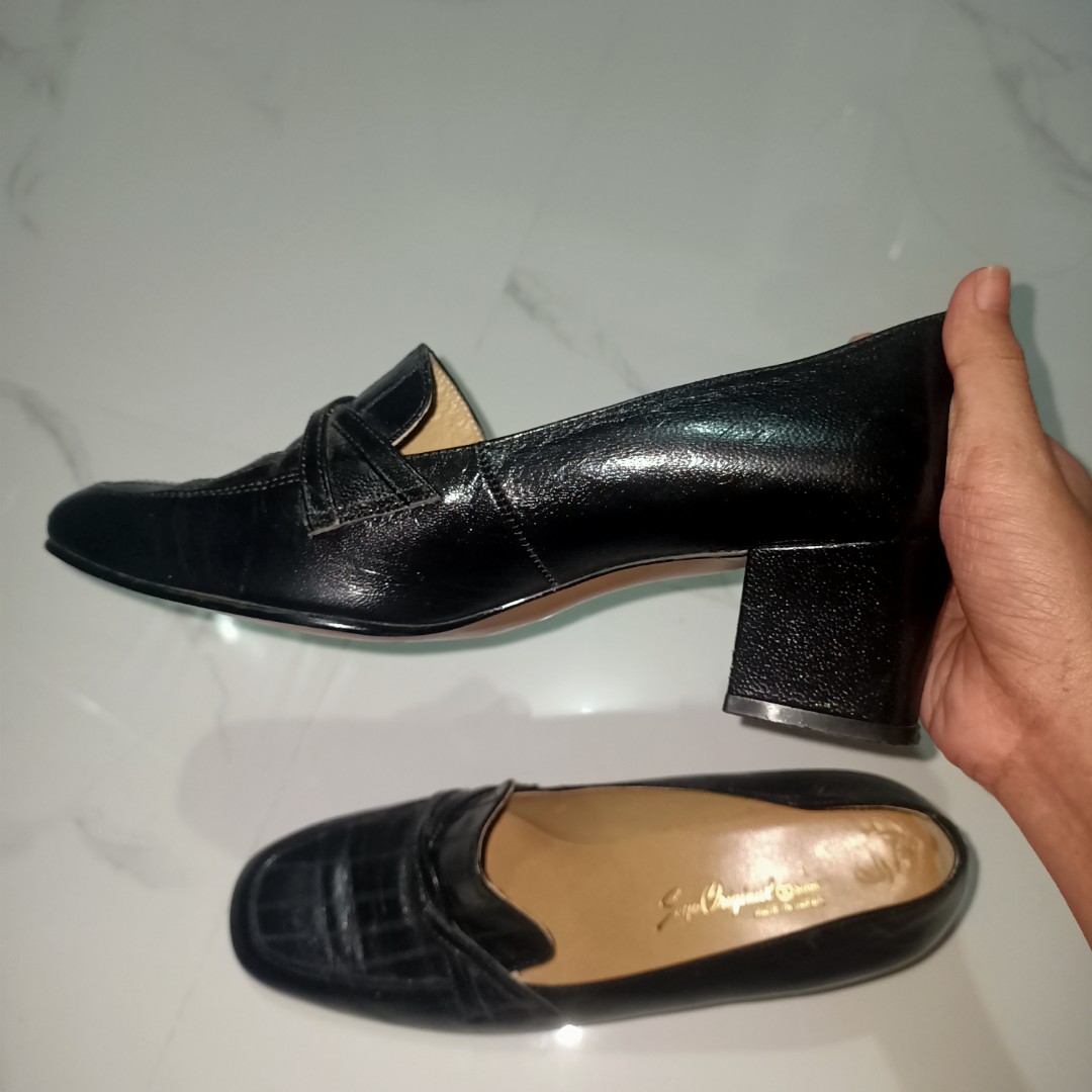 Atty. Woo Young Woo Inspired Black Heeled Shoes Loafers, Women's ...