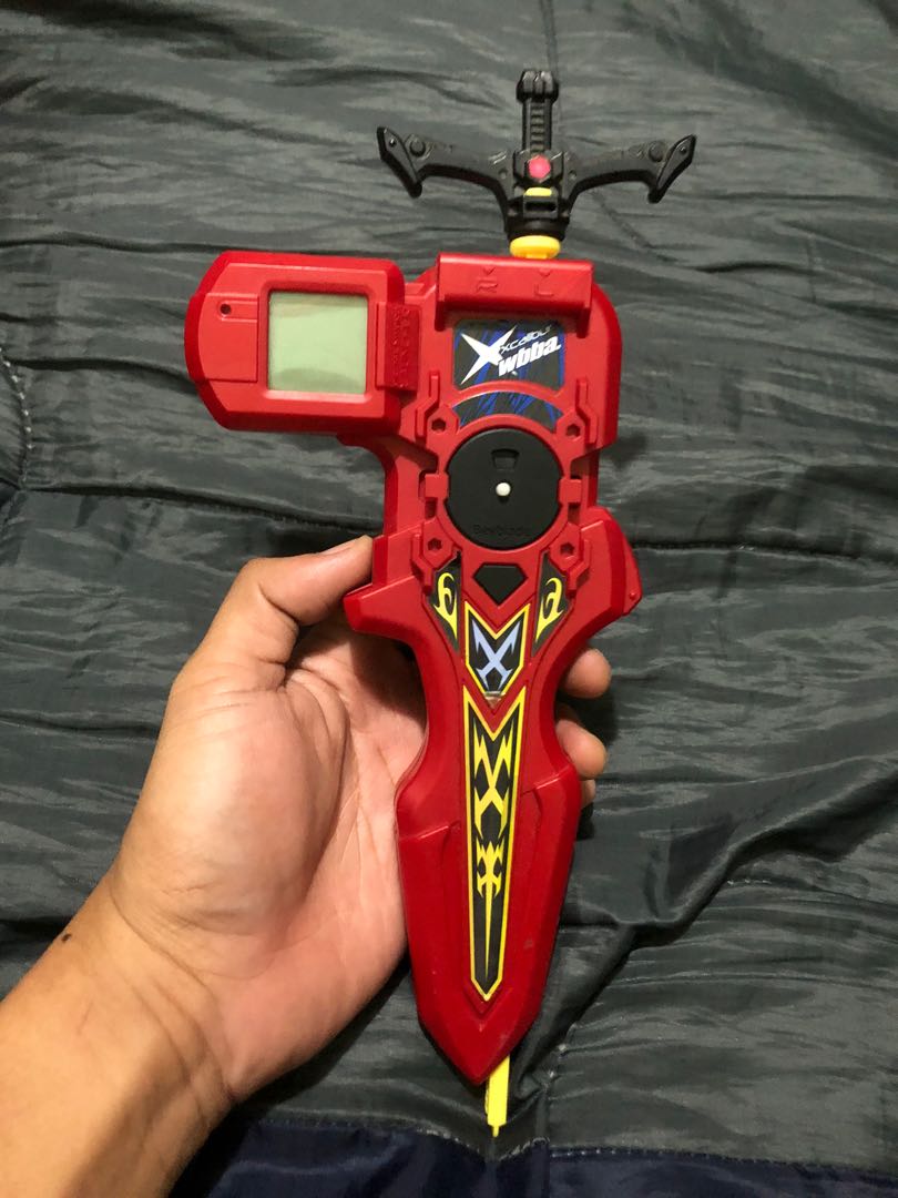 Authentic beyblade Xcalibur wbba digital sword launcher by tomy japan ...
