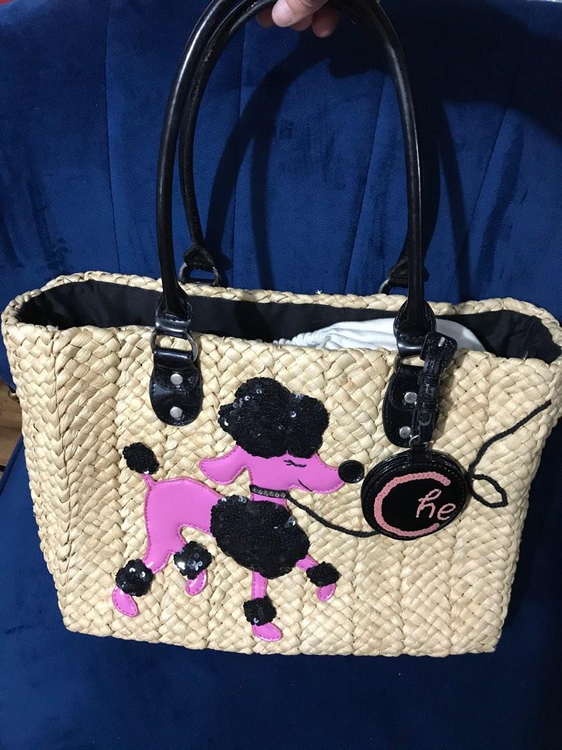 Authentic Che Che New York Rattan ShoulderBag, Women's Fashion, Bags ...