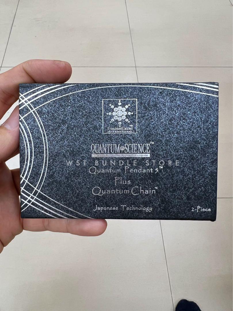 Authentic Fusion Excel Quantum Science Pendant 5 with Chain, Luxury ...