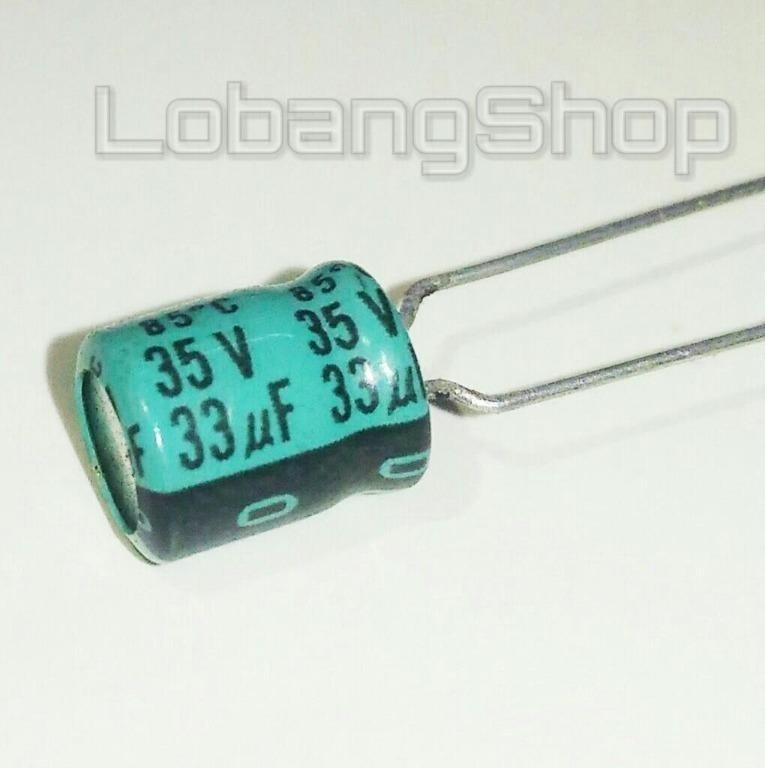 Authentic TOWA Capacitor 33uF 35V for Audio Video Circuits DIY Projects ...