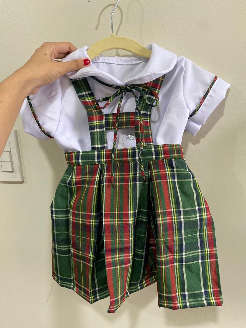 Baby milestone School Uniform, Babies & Kids, Babies & Kids Fashion on ...