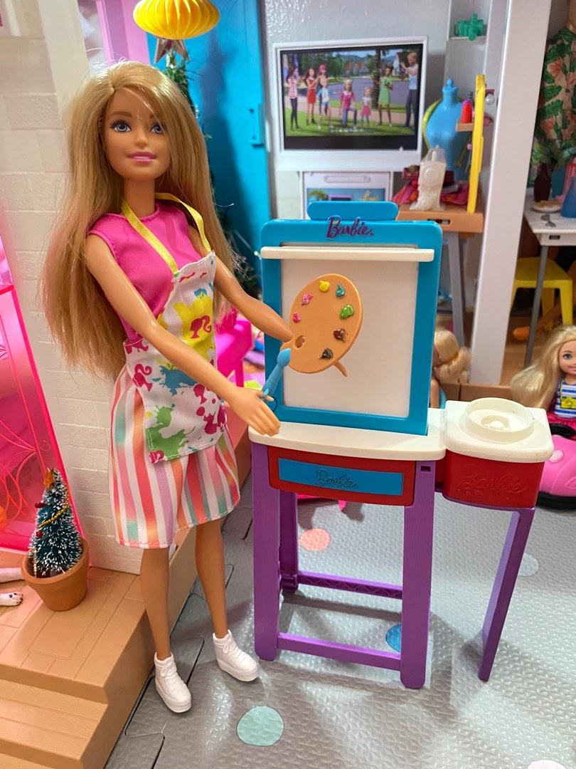 Barbie Painter Set, Hobbies & Toys, Toys & Games on Carousell