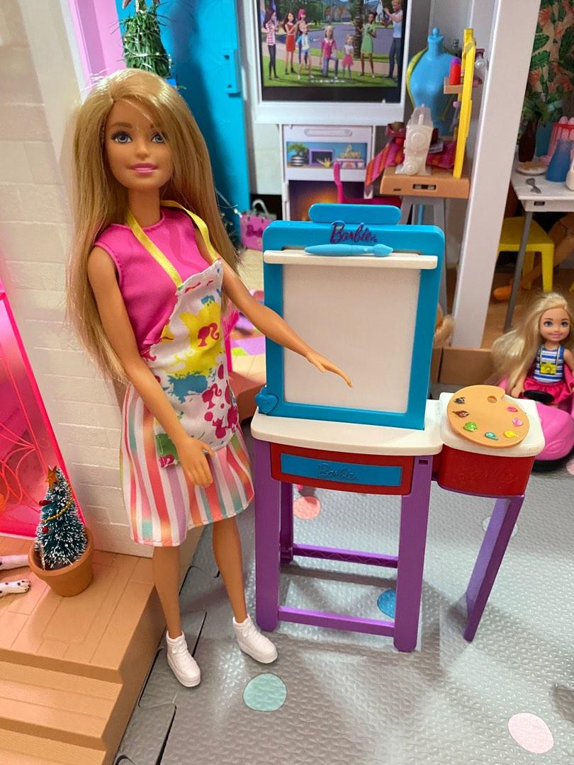 Barbie Painter Set, Hobbies & Toys, Toys & Games on Carousell