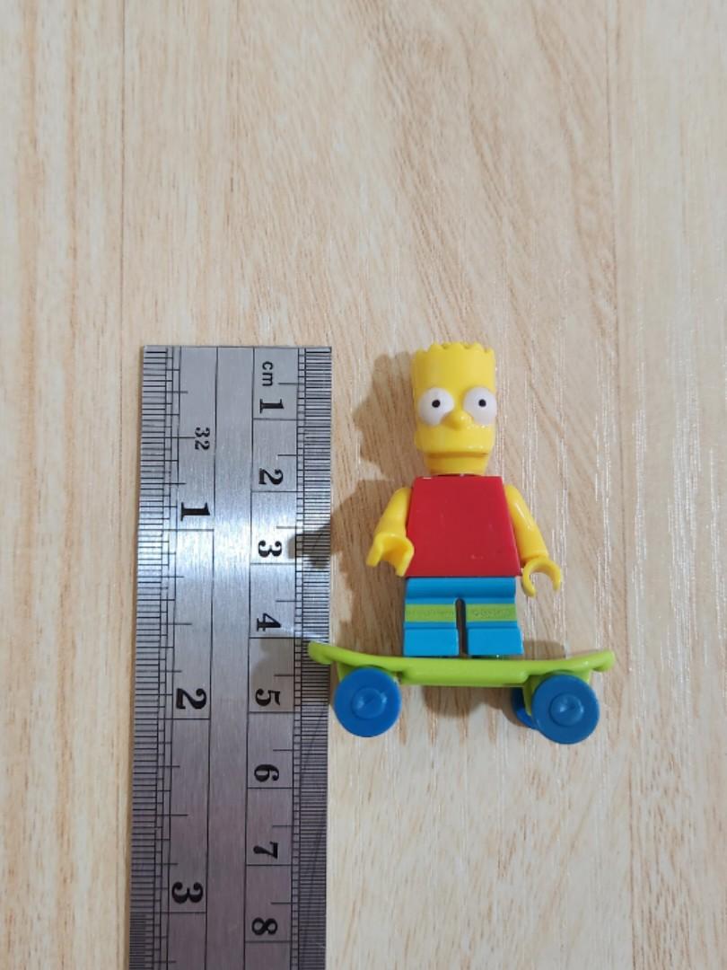 Bart Simpson Block Figure, Toys & Collectibles, Mainan di Carousell