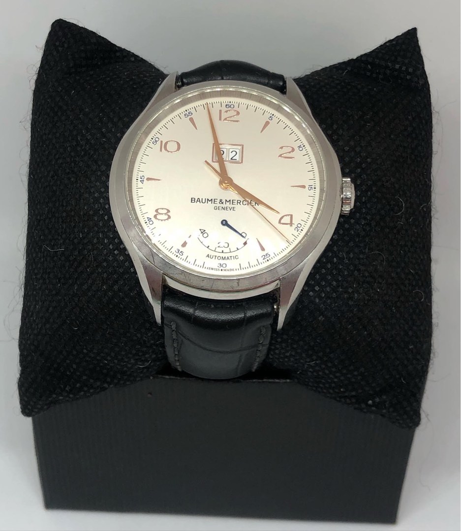 Baume Mercier Power Reserve Watch Grande Date Automatic big size 43mm ...