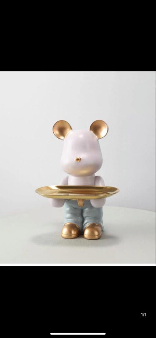 Bearbrick tray and key holder, Furniture & Home Living, Home Decor ...