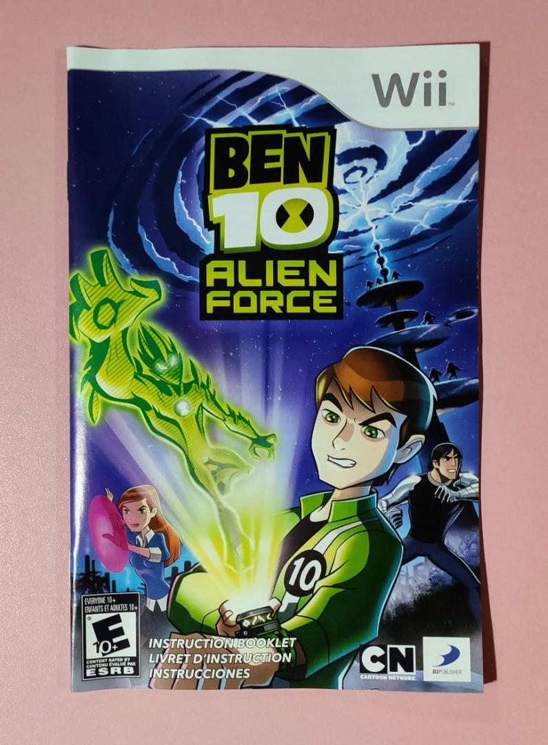 Ben 10 Alien Force - [WII Game] [NTSC / ENGLISH Language] [CIB / Complete in Box], Video Gaming ...