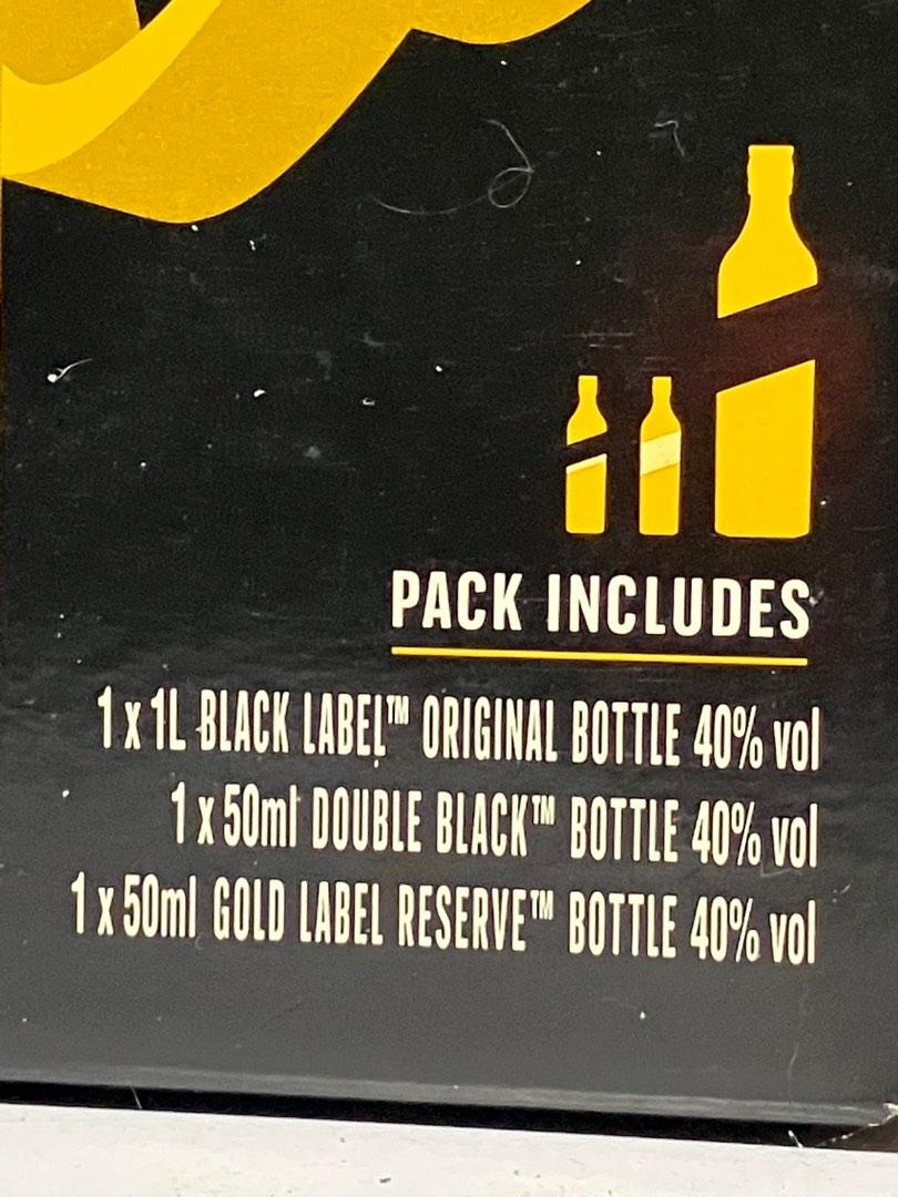 Johnnie Walker Black Label 3in1 box, Food & Drinks, Other Food & Drinks ...