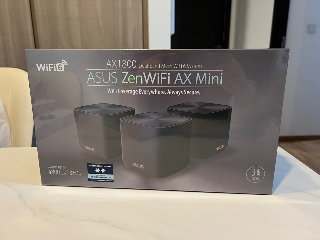 BN asus xd4 mesh wifi router 3 pack , Computers & Tech, Parts ...