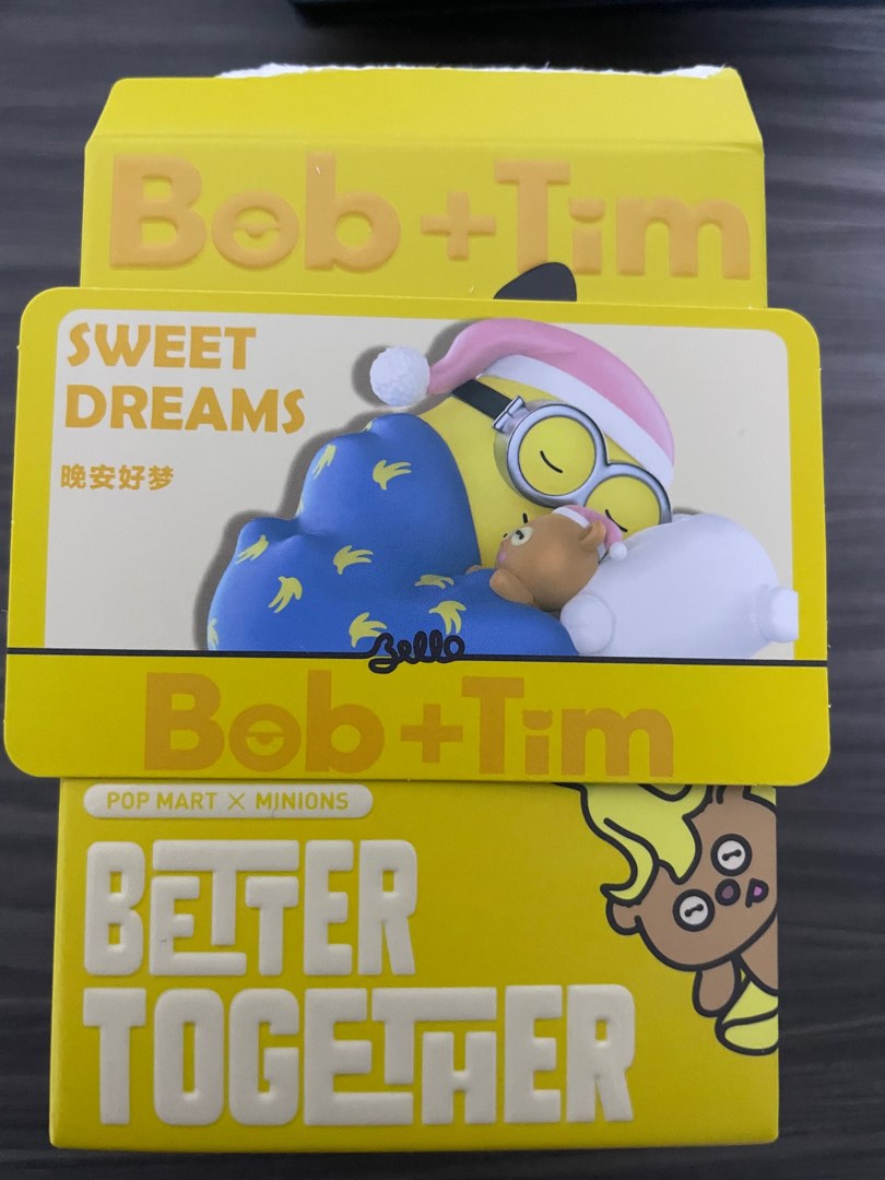 Minions Bob + Tim Better Together Sweet Dreams, Hobbies & Toys, Toys ...