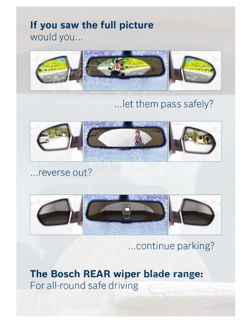 Bosch Rear Wiper Myvi GM3 Alza Kelisa Iriz Ertiga Innova Fortuner Yaris ...