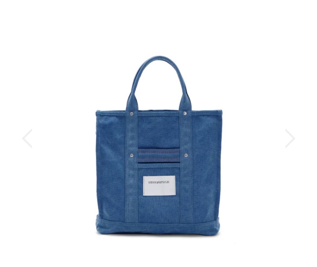 BTV CANVAS CARRYALL 02 - BLUE, Women's Fashion, Bags & Wallets ...