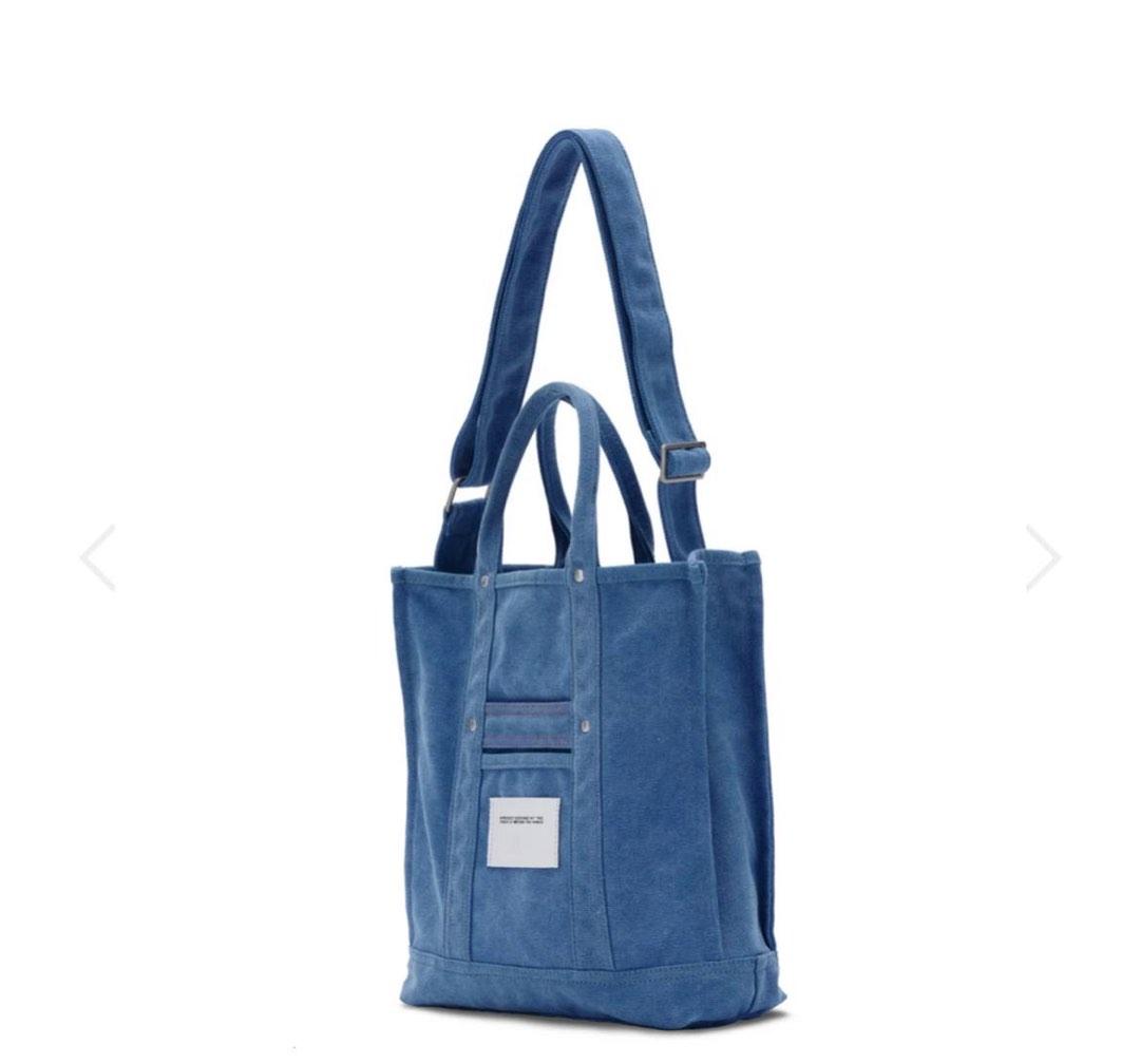 BTV CANVAS CARRYALL 02 - BLUE, Women's Fashion, Bags & Wallets ...
