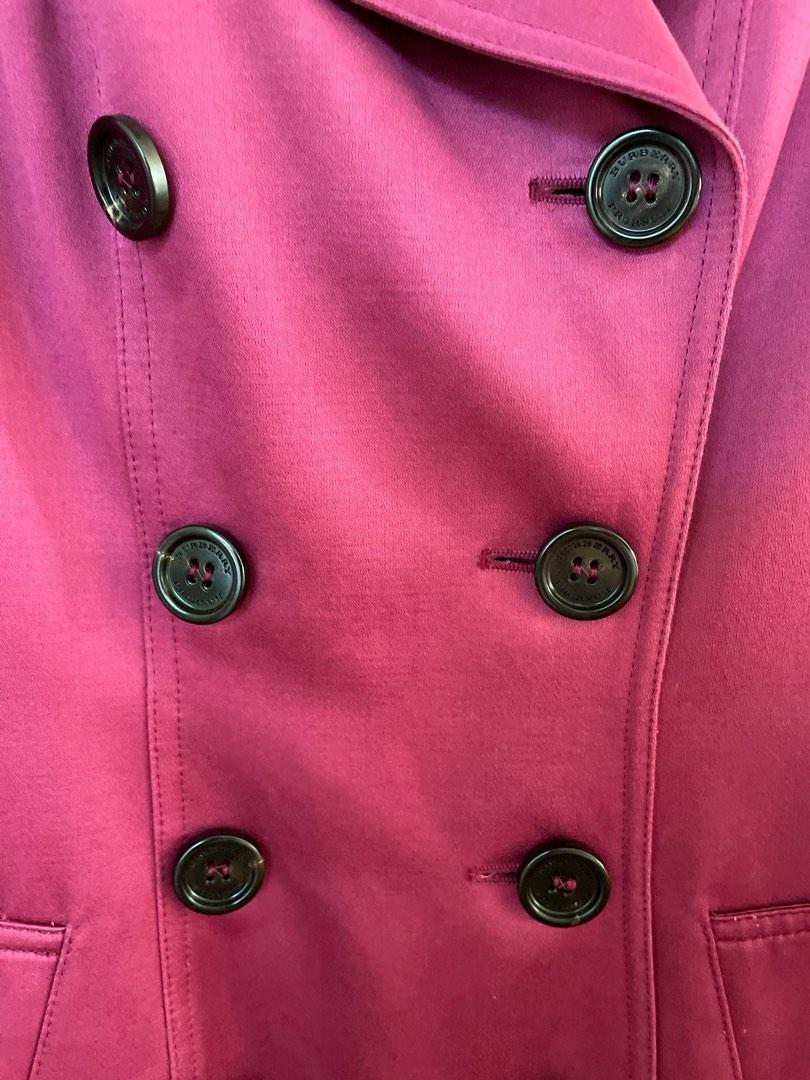 Burberry Prorsum Trench in satin, Luxury, Apparel on Carousell