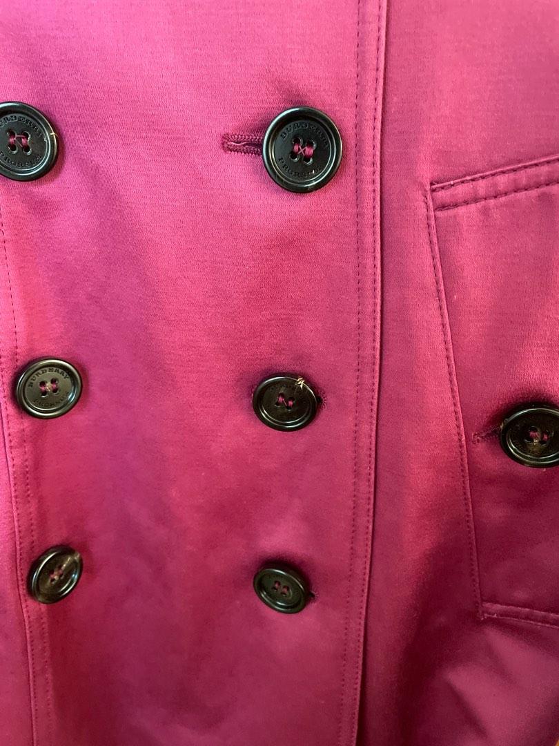 Burberry Prorsum Trench in satin, Luxury, Apparel on Carousell