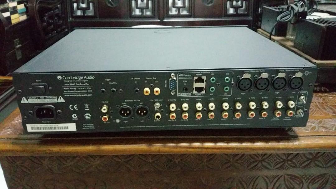 Cambridge Audio Azur 840E preamplifier, Audio, Soundbars, Speakers ...