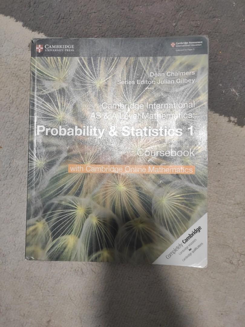 Cambridge International Probability & Statistics 1 Textbook, Hobbies ...