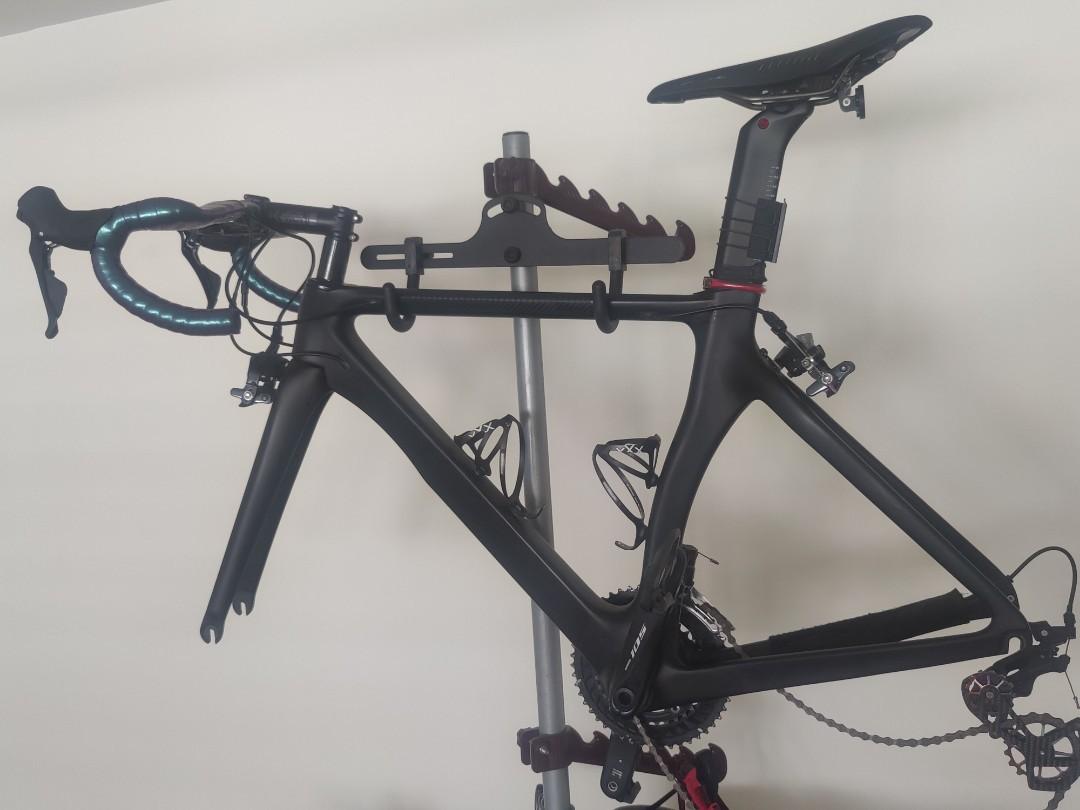 Carbon Twitter Aero Roadbike Frame Handlebar Stem ONLY, Sports ...