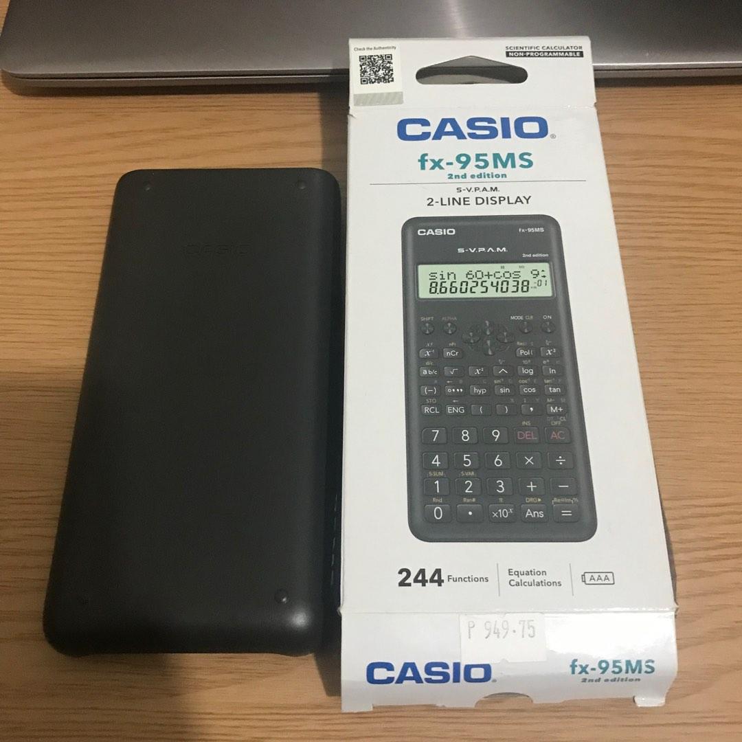 Casio fx-95MS 2nd edition, Computers & Tech, Office & Business ...