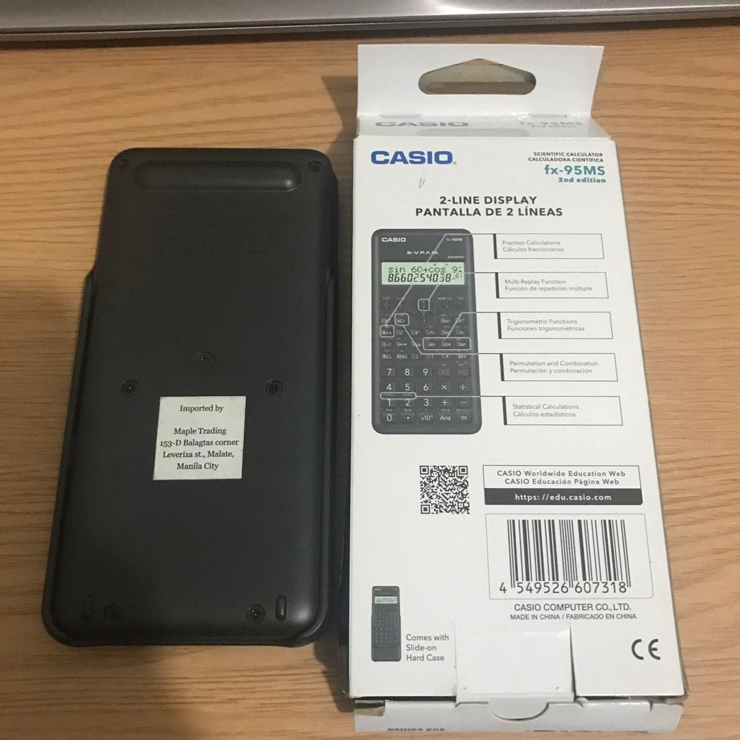 Casio fx-95MS 2nd edition, Computers & Tech, Office & Business ...