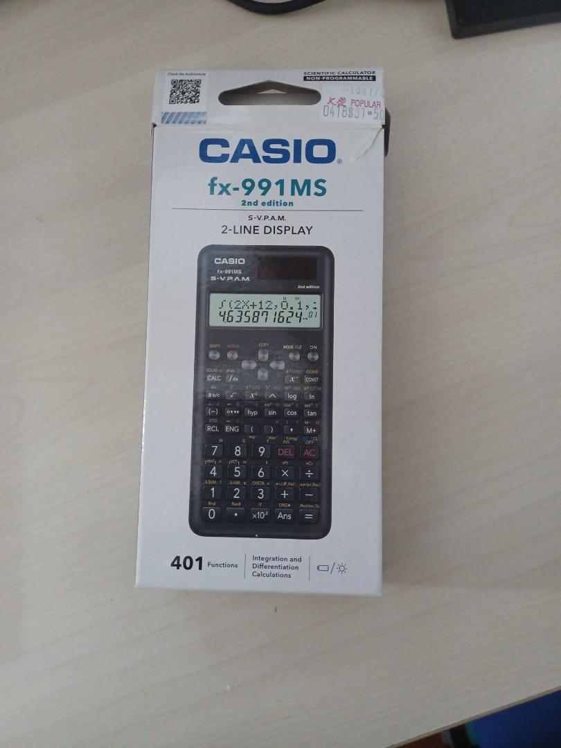 Casio FX-991MS Calculator, Mobile Phones & Gadgets, Other Gadgets on ...