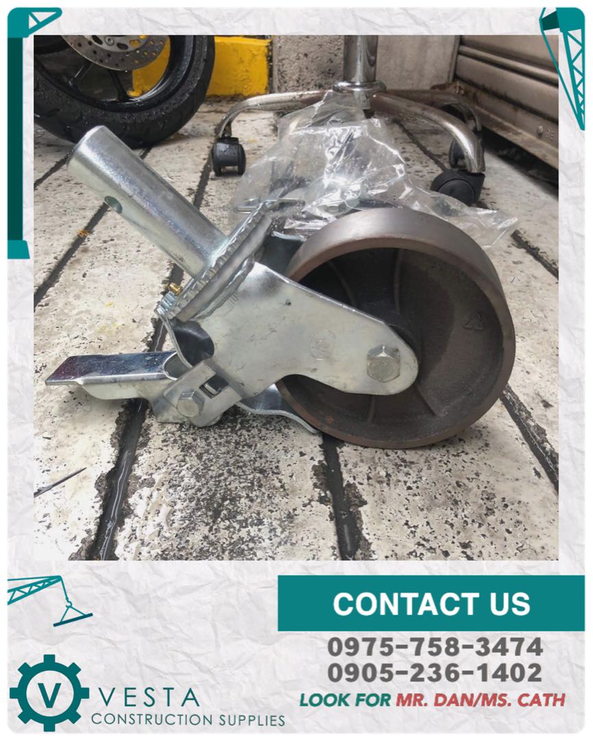 Caster Wheel (Steel Type), Commercial & Industrial, Construction Tools ...