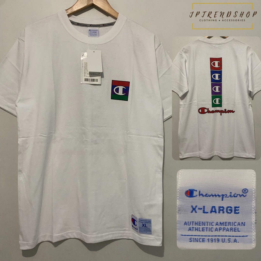 CHAMPION JAPAN LINE T SHIRT (White), Men's Fashion, Tops & Sets ...