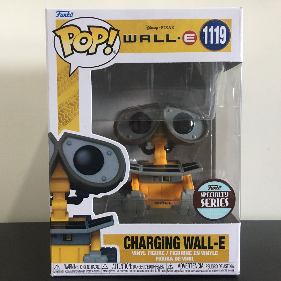 Charging Wall-E Funko Pop, Hobbies & Toys, Toys & Games on Carousell