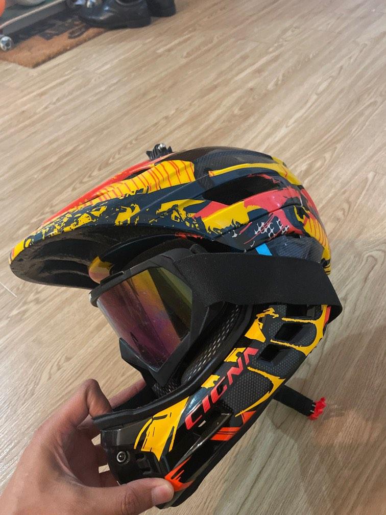 Cigna Kids Bicycle full face/half face Helmet, Sports Equipment ...