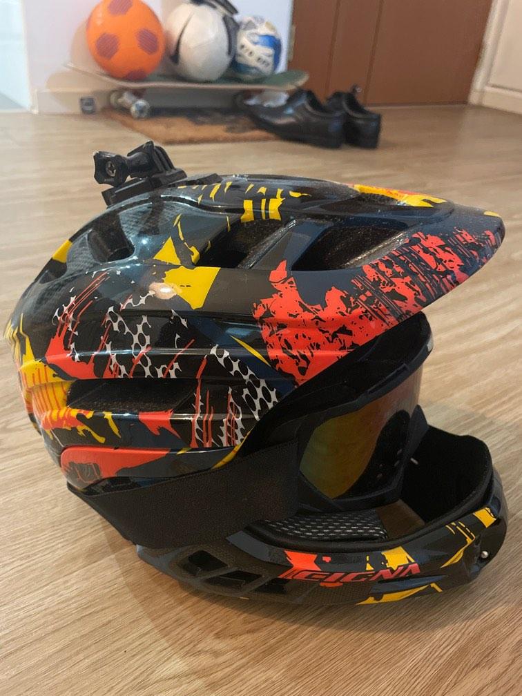 Cigna Kids Bicycle full face/half face Helmet, Sports Equipment ...