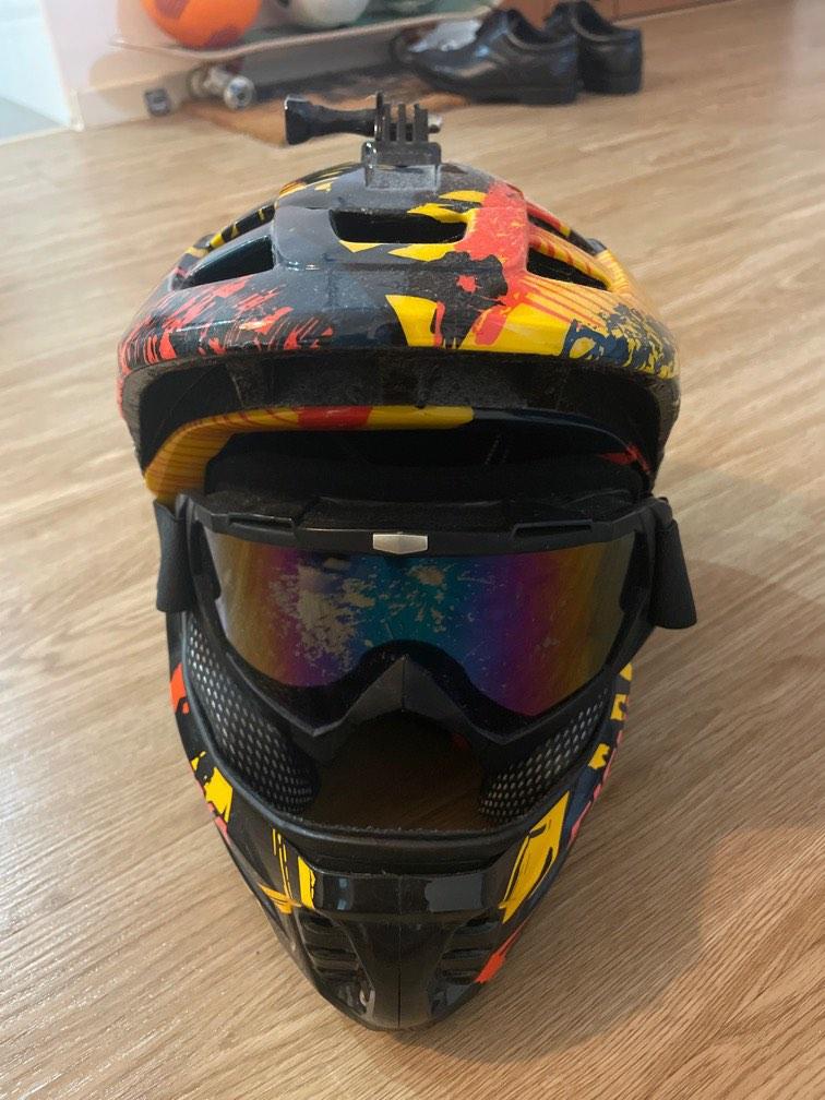 Cigna Kids Bicycle full face/half face Helmet, Sports Equipment ...