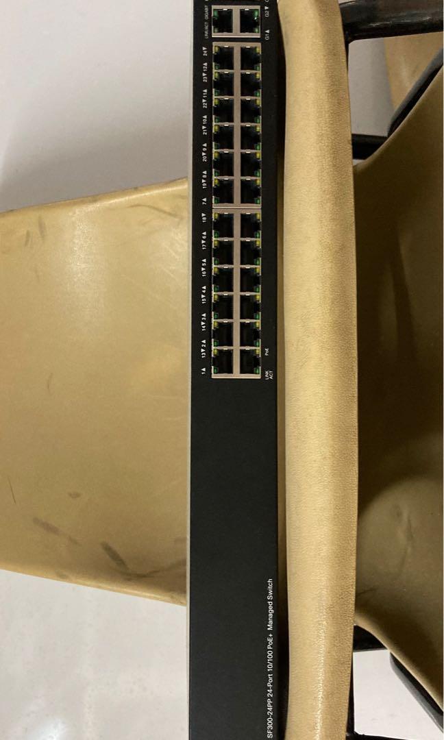 Cisco 24 Port PoE+ Switch, Computers & Tech, Parts & Accessories ...