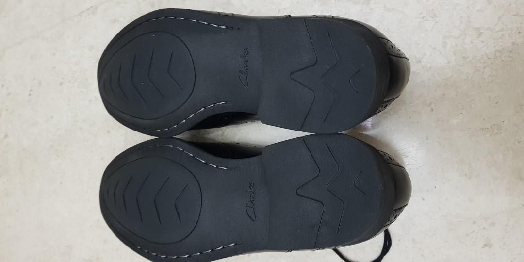 Clarks - Chart Limit - 100% Black Leather -, Men's Fashion, Footwear ...