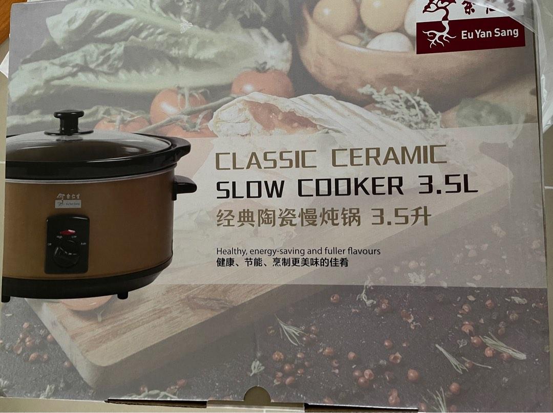 Classic Ceramic slow cooker 3.5l, TV & Home Appliances, Kitchen ...