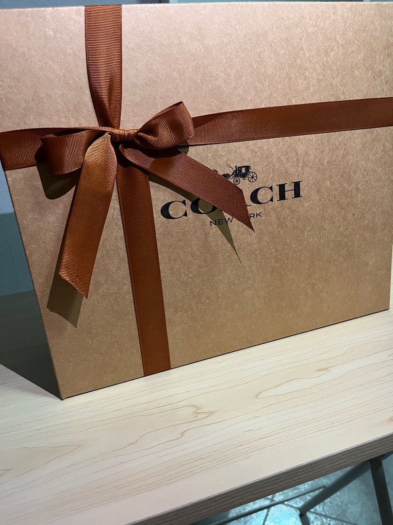 Coach Box & Paperbag, Luxury, Bags & Wallets on Carousell