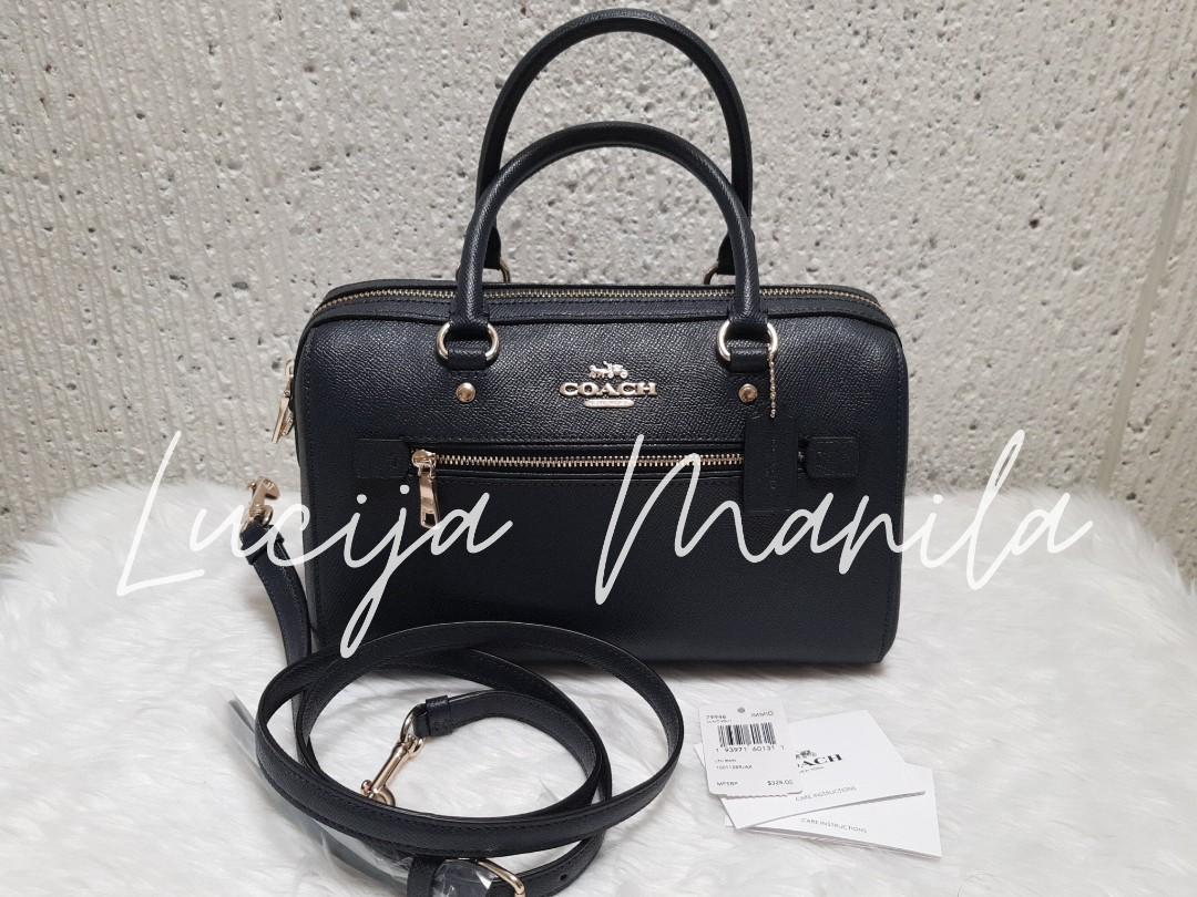 Original Coach Rowan in Dark/Navy Blue, Women's Fashion, Bags & Wallets ...