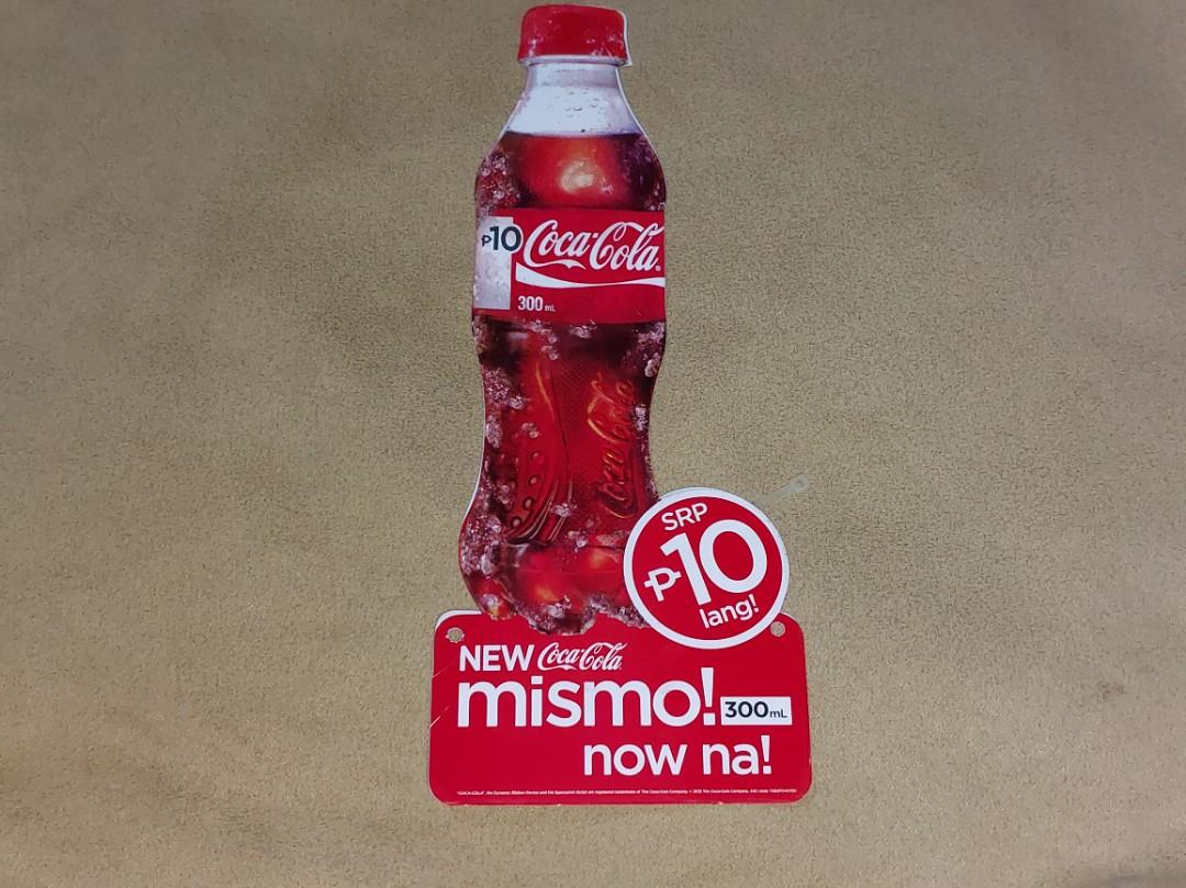 Coca Cola Coke Mismo Bottle Old Collectible Sign Ad Board Store ...