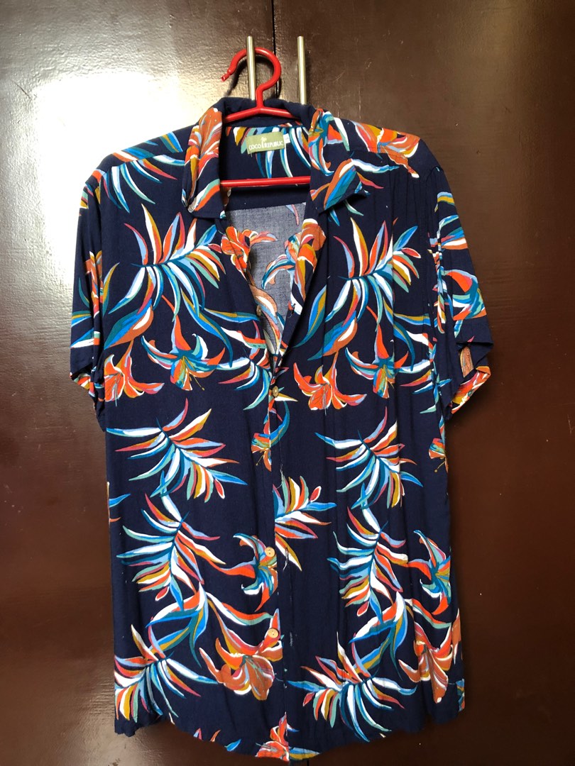 Coco Republic Summer Polo, Men's Fashion, Tops & Sets, Swim Top & Rash ...