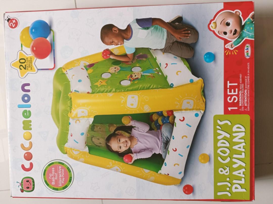 Cocomelon Inflatable Playland With 20 Balls, Babies & Kids, Infant ...
